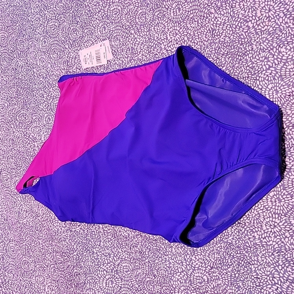 Lands' End | Swim | Nwt Lands End One Shoulder Shaper Suit | Poshmark